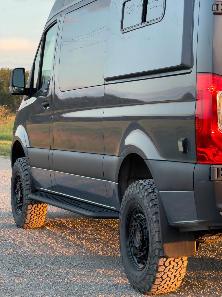 APEX Series Rock Sliders / Side Steps - 144 - Regular - Steel ...